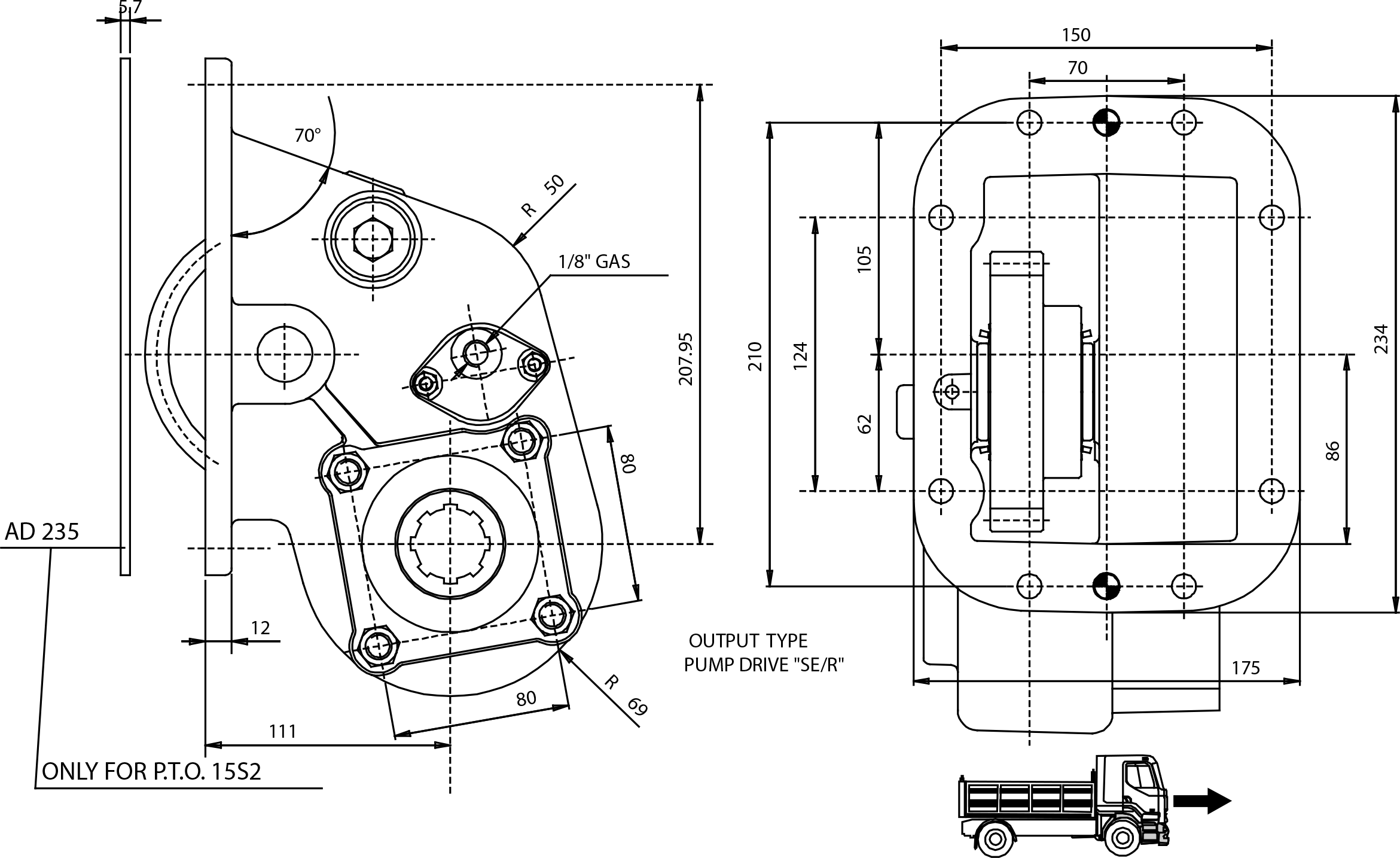 PTO PTO 15S1 Hydrocar